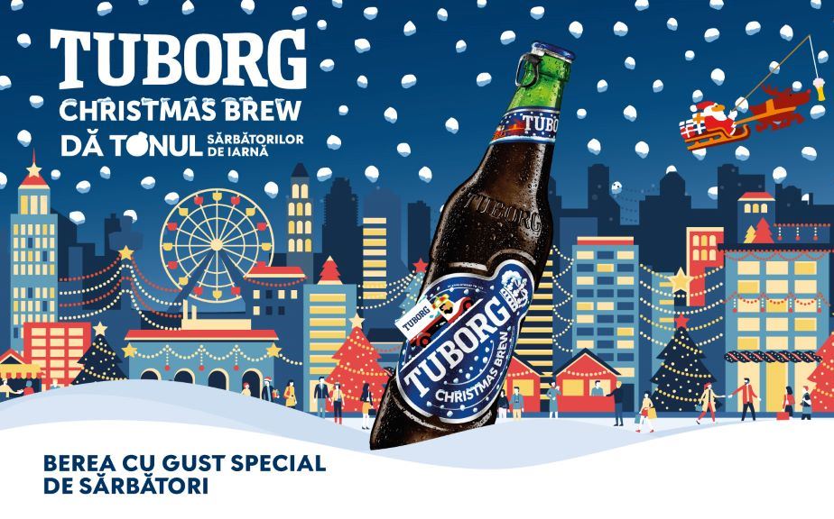 Berea oficială a Crăciunului, Tuborg Christmas Brew a revenit în România